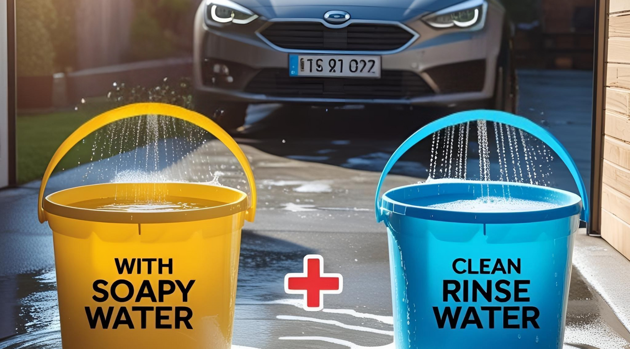Two Bucket Car Cleaning Method | Scratch-Free Car Wash Guide – AutoManiacs